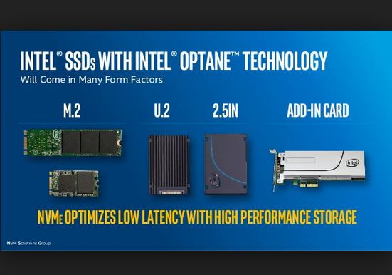Intel's Upcoming Optane Memory Speeds Up SATA Storage