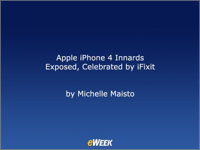 Apple iPhone 4 Innards Exposed, Celebrated by iFixit - Mobile and ...