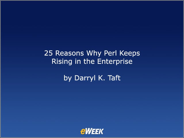 25 Reasons Why Perl Keeps Rising in the Enterprise - Application ...