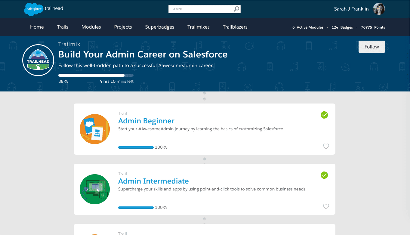 Trailmix Brings New Customization Features to Salesforce Trailhead
