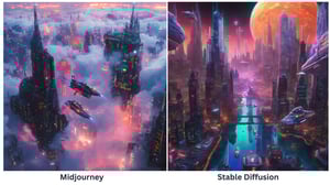 Midjourney vs Stable Diffusion: 2024's Creative Clash