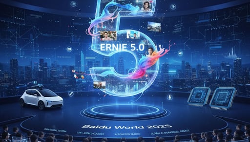 Baidu Unveils ERNIE 5.0, New AI Chips