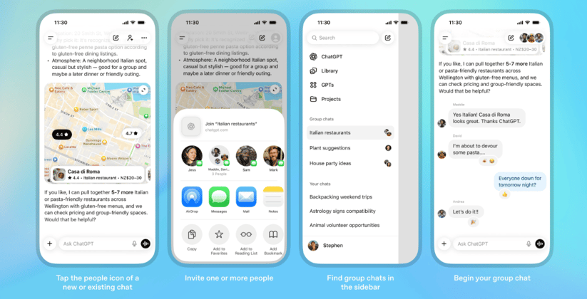 OpenAI Launches New ChatGPT Global Chat Feature