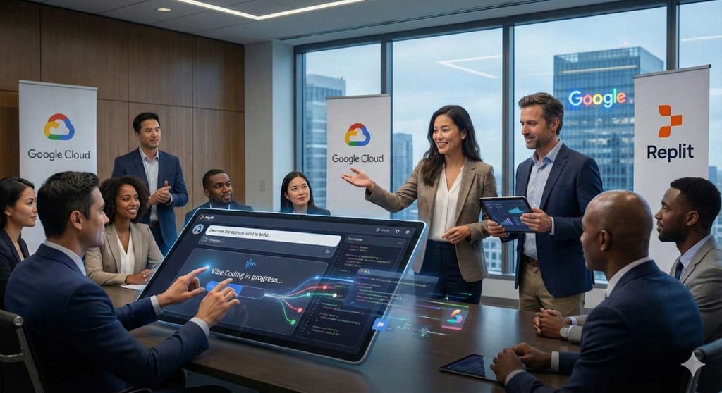 Google and Replit Partner to Bring 'Vibe Coding' to Corporate America