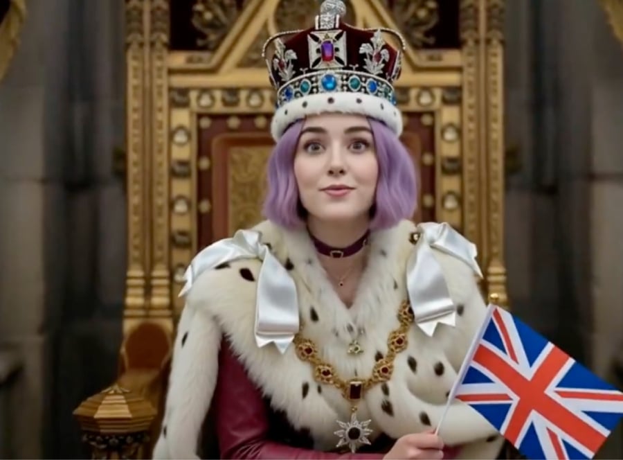 How an AI Goth Girl Became a Political Meme Machine