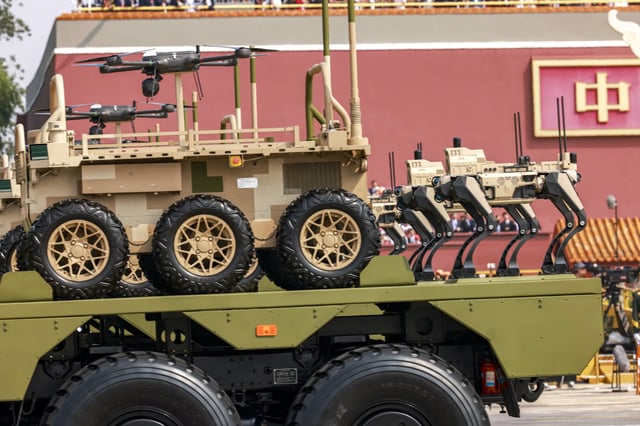 China’s Military Labs Build 'Apex Predator' Drones, Robot Packs