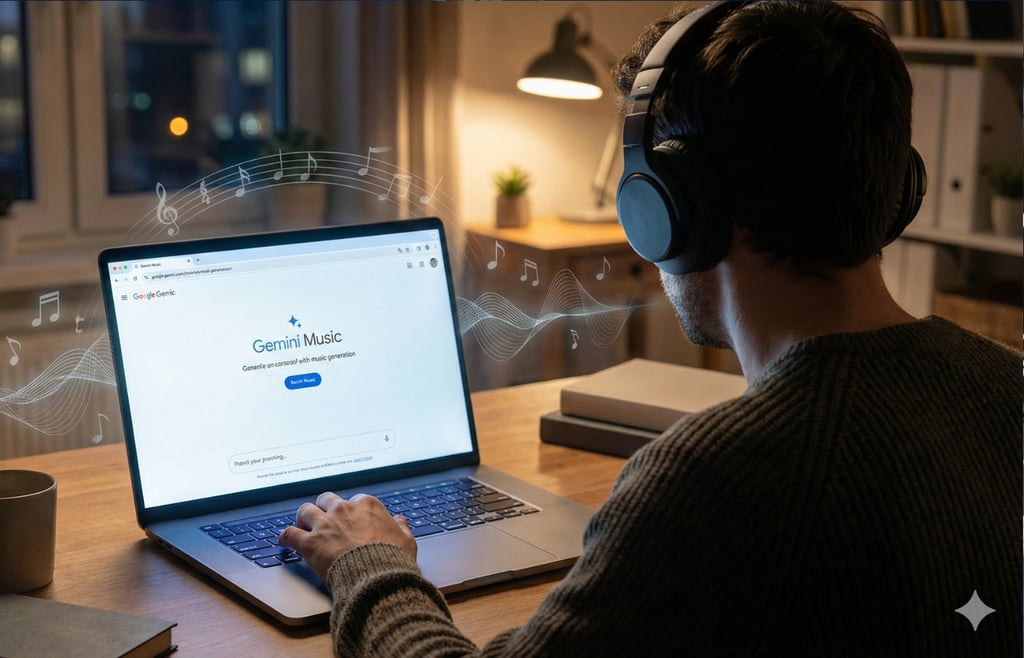 Google’s Lyria 3 Arrives in Gemini for Custom Music Creation