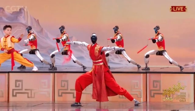 China’s Humanoid Robots Dazzle Millions at Lunar New Year Gala