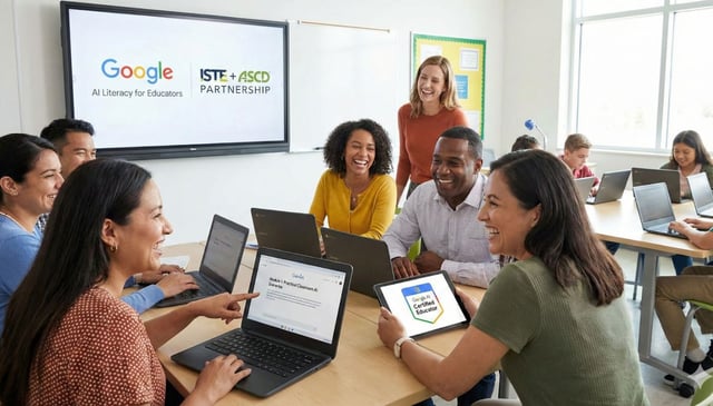 Google Offers Free AI Training to 6 Million US Educators