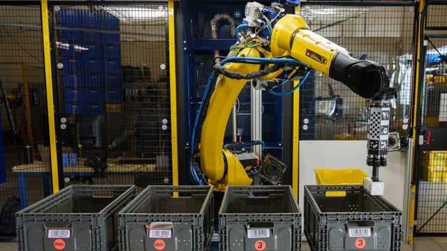Inside Amazon’s $536M Robotic Warehouse Where Humans Still Run the Show