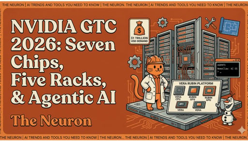 Everything Nvidia Just Announced at GTC 2026: 7 Chips, 5 Racks, 1 Giant ...