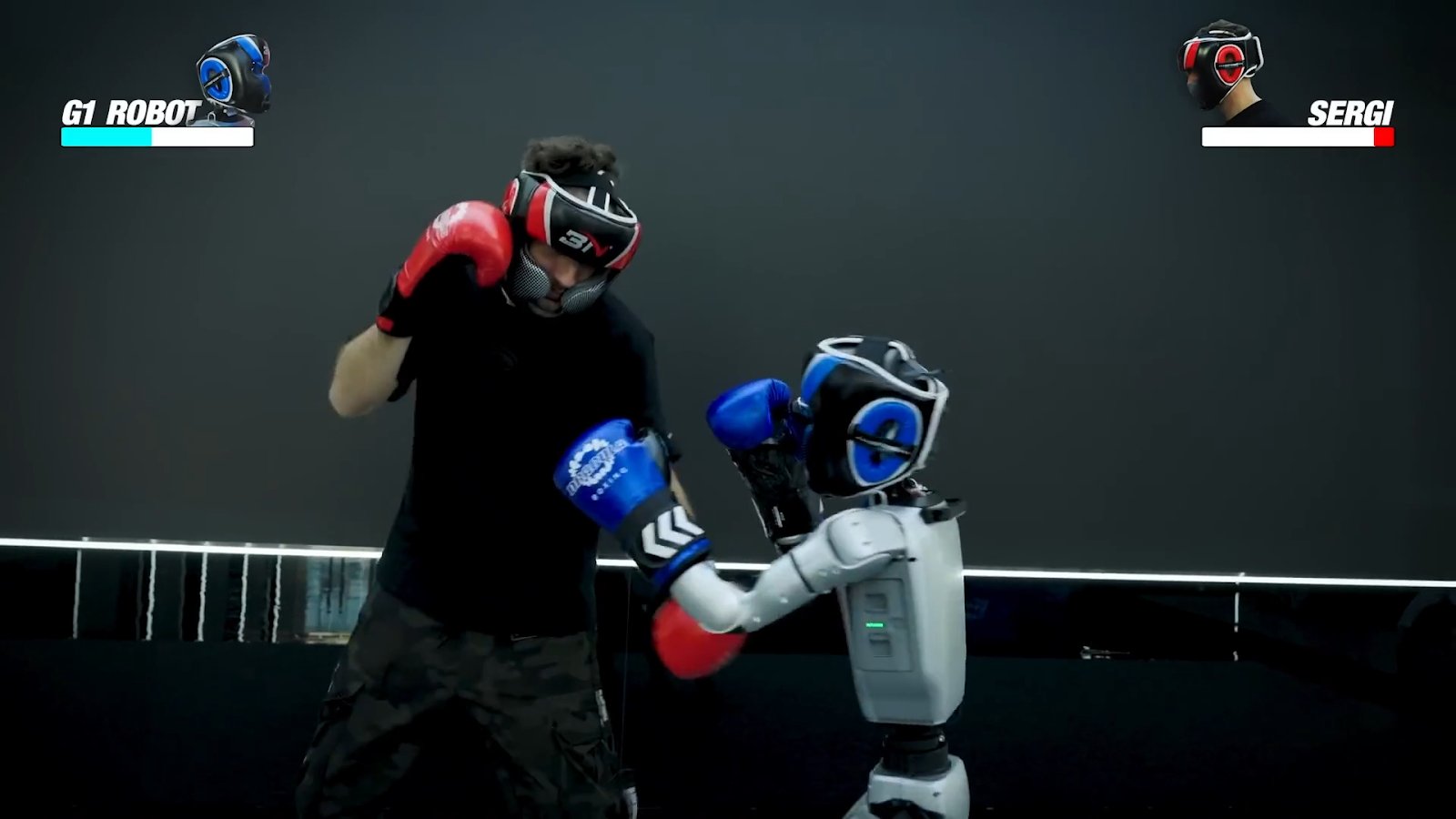 Chinese Humanoid Robot Wins Boxing Match Against Human
