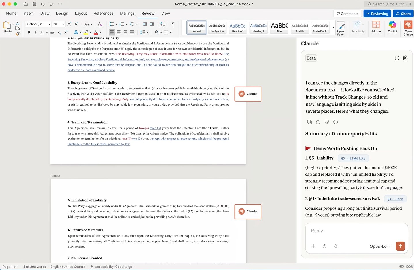 Anthropic Launches ‘Claude for Word’ With Built-In AI Editing Tools
